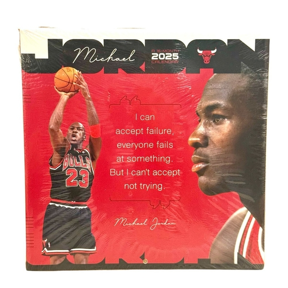 Chicago Bulls | Other | Nwt Michael Jordan Bulls 225 Calendar | Poshmark